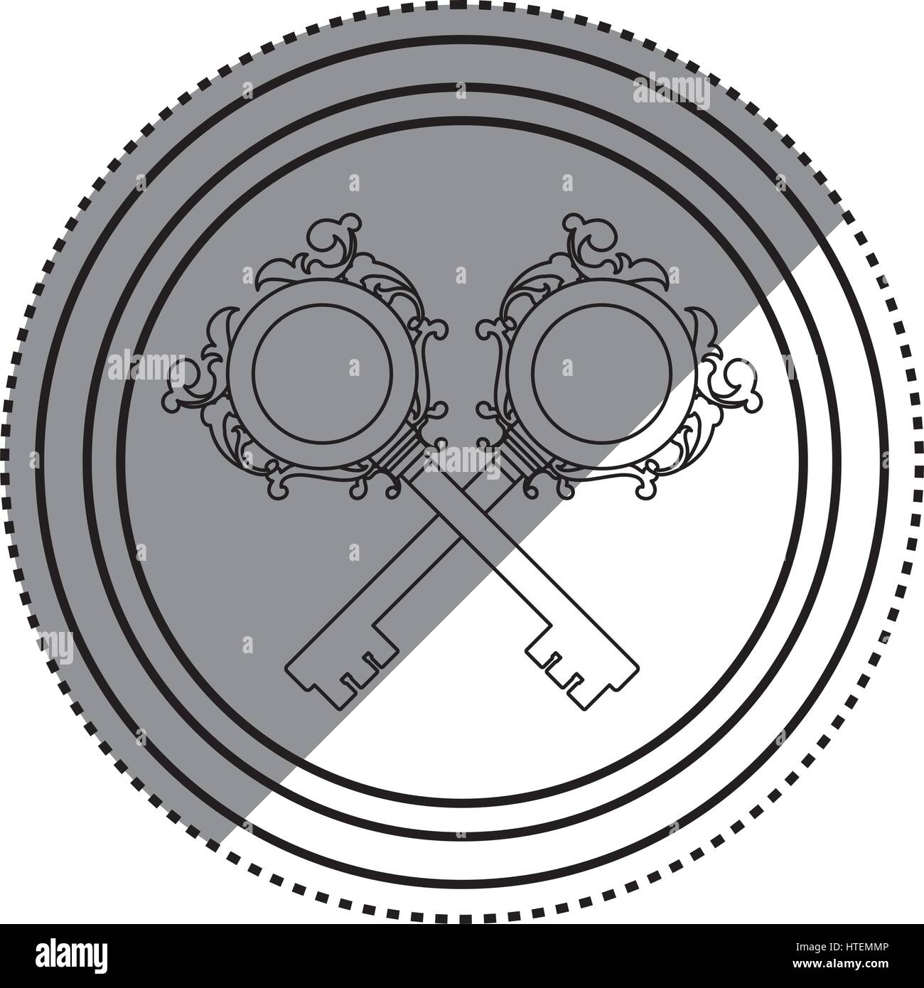 Vintage luxury key Stock Vector Image & Art - Alamy