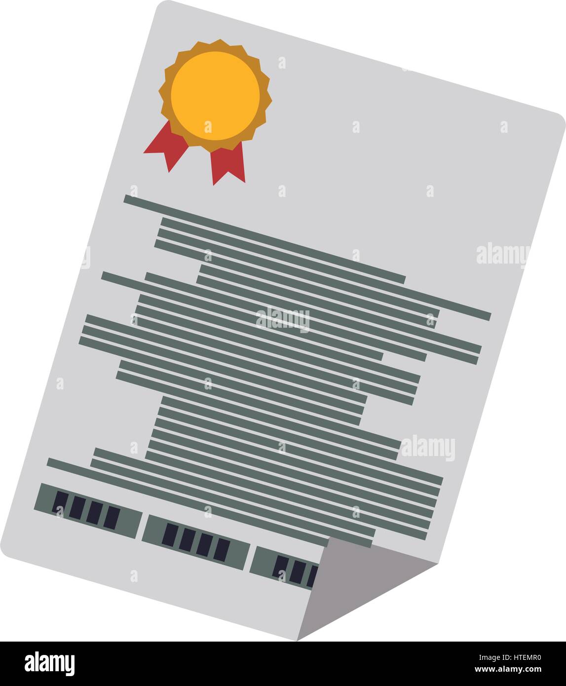 Legal document and ribbon Stock Vector Images - Alamy