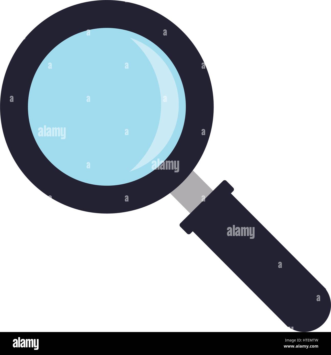 Magnifying glass lupe Stock Vector Image & Art - Alamy