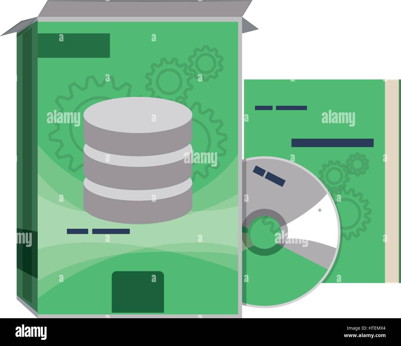Software computer box Stock Vector Image & Art - Alamy
