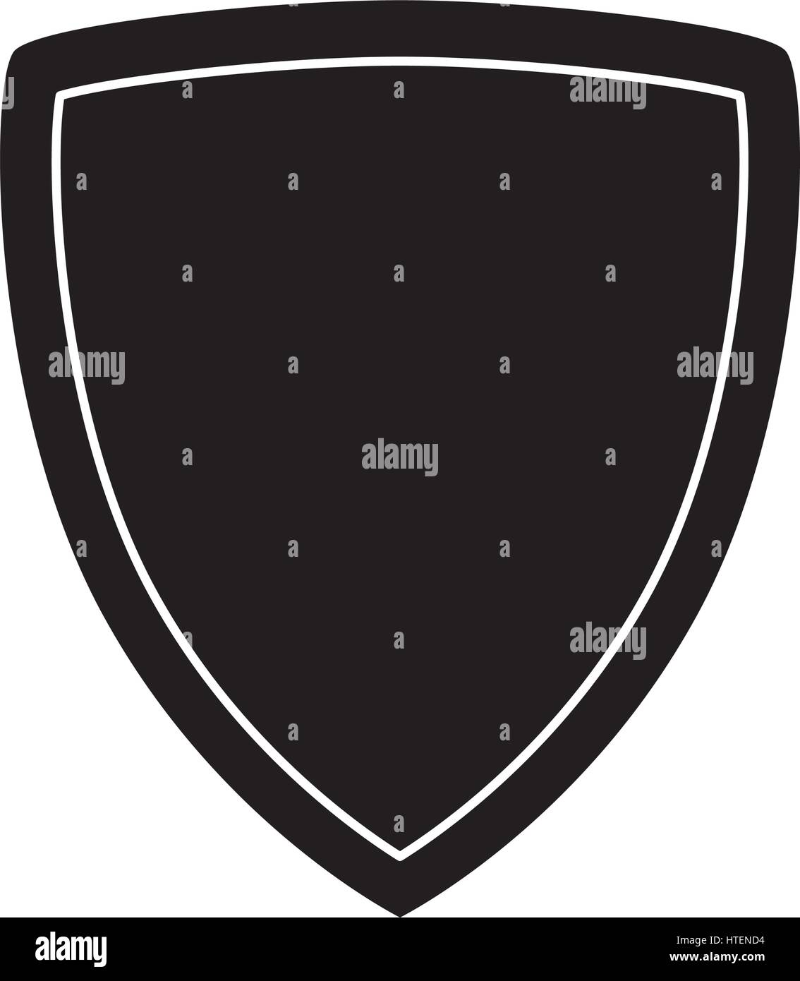 Security shield emblem Stock Vector Image & Art - Alamy