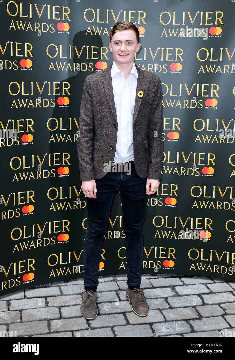 Ben Hunter arriving at the Olivier Awards Nominations Party held at the ...