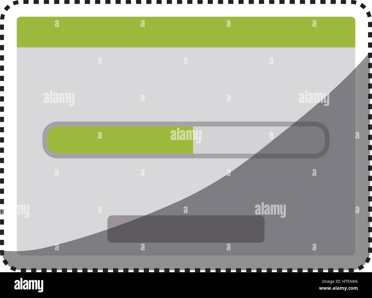 Loading window symbol Stock Vector Image & Art - Alamy