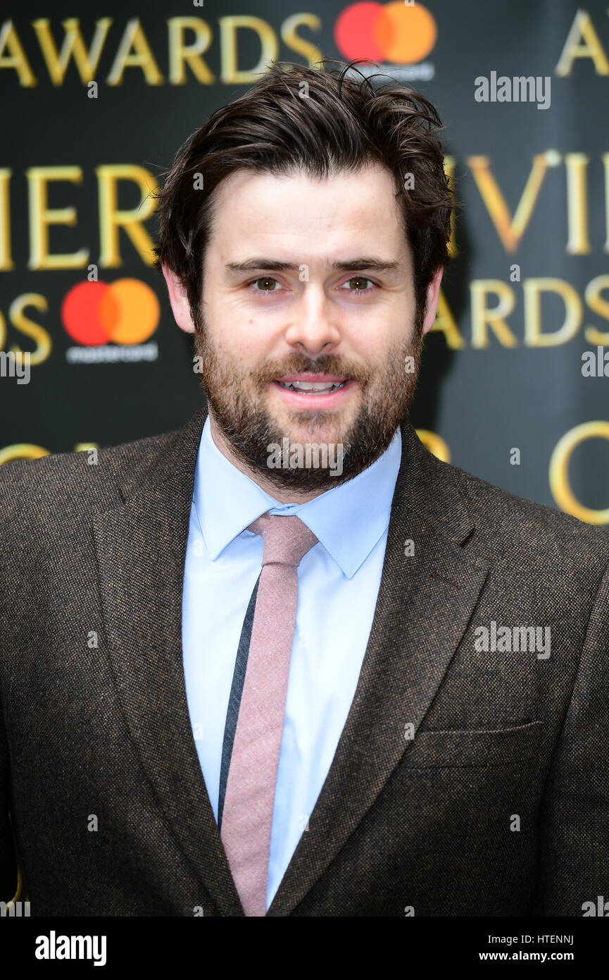 David Fynn arriving at the Olivier Awards Nominations Party held at the ...