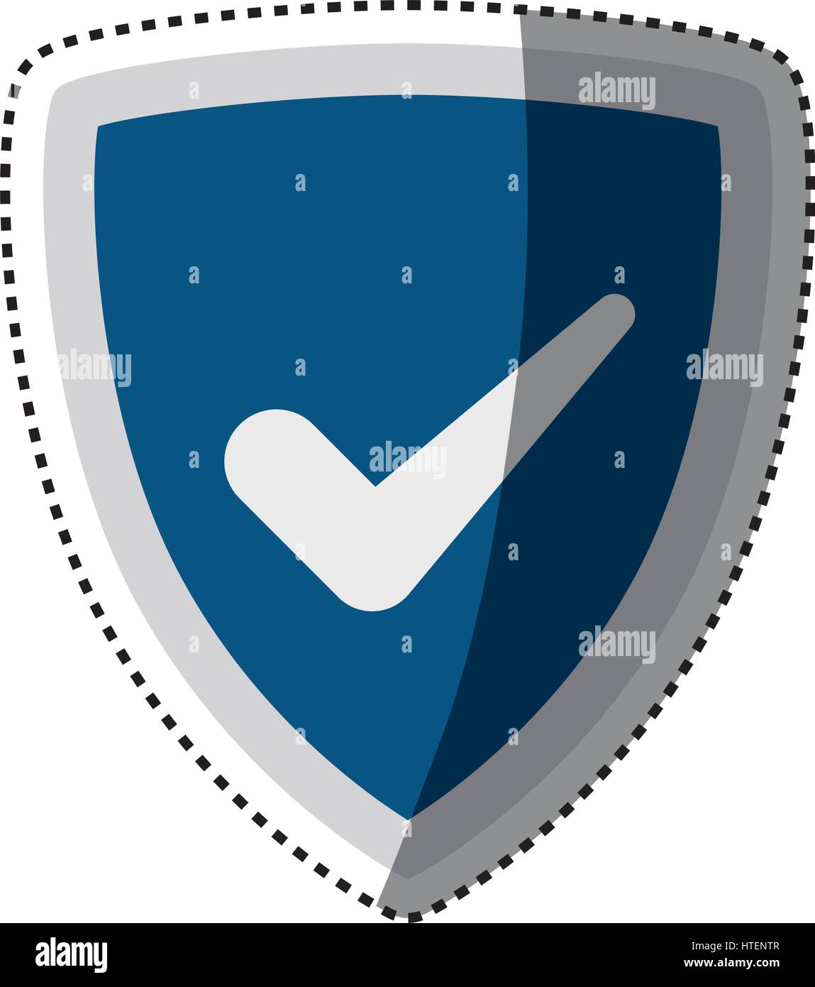 Security shield emblem Stock Vector Image & Art - Alamy