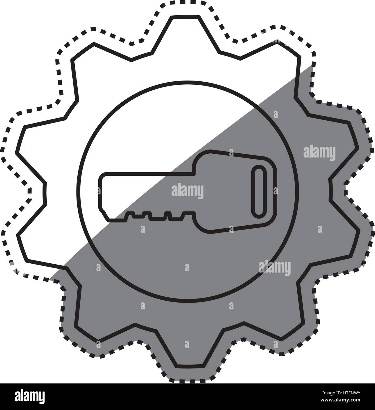 Security key device Stock Vector Image & Art - Alamy