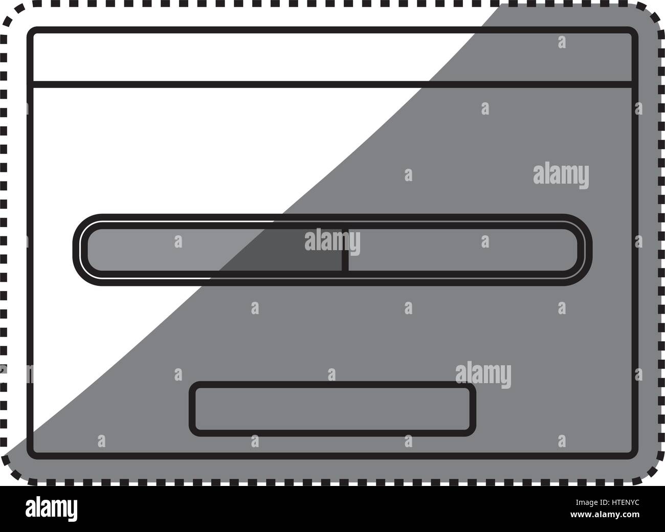 Loading window symbol Stock Vector Image & Art - Alamy
