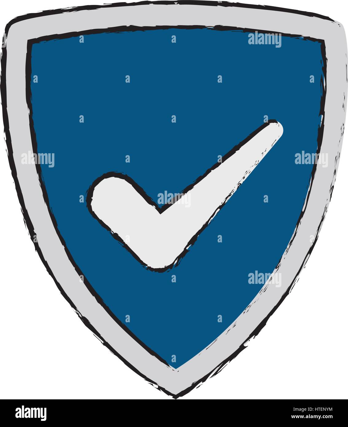 Security shield emblem Stock Vector Image & Art - Alamy