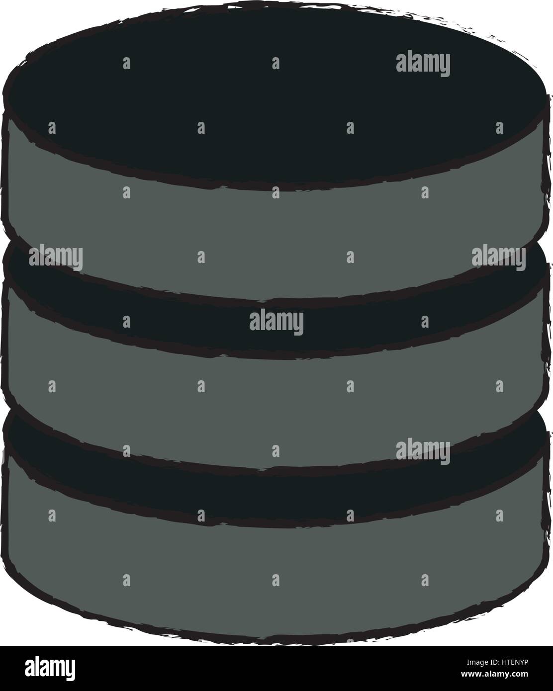 Virtual database storage Stock Vector Image & Art - Alamy