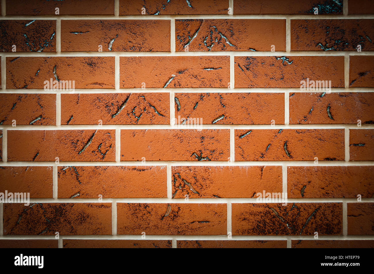 Brown texture tiles under brick background. Wall Stock Photo - Alamy