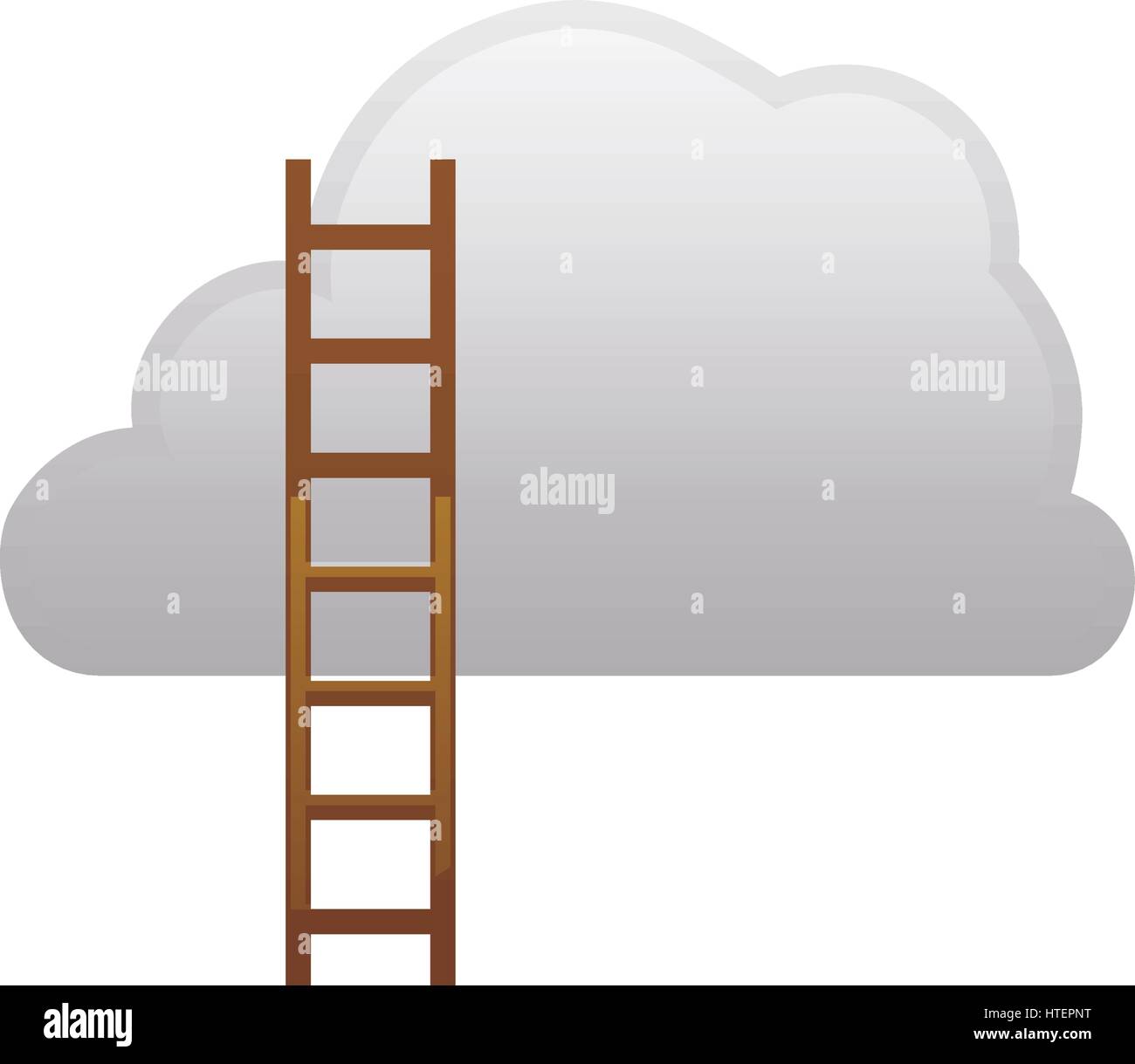 Ladder to heaven Stock Vector Image & Art - Alamy