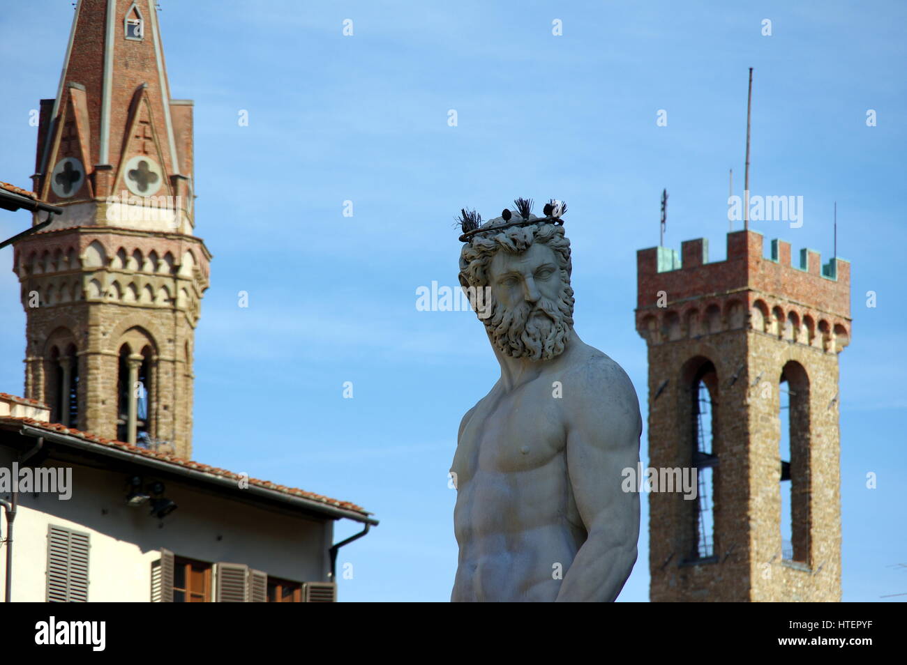 Bargello statue hi-res stock photography and images - Alamy