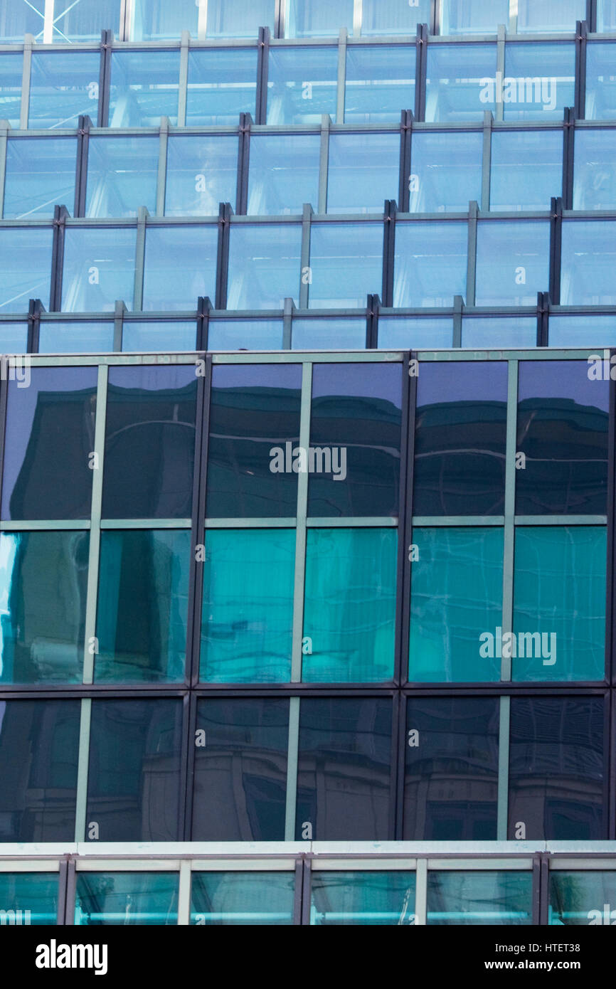 Glass buildings in London Stock Photo - Alamy