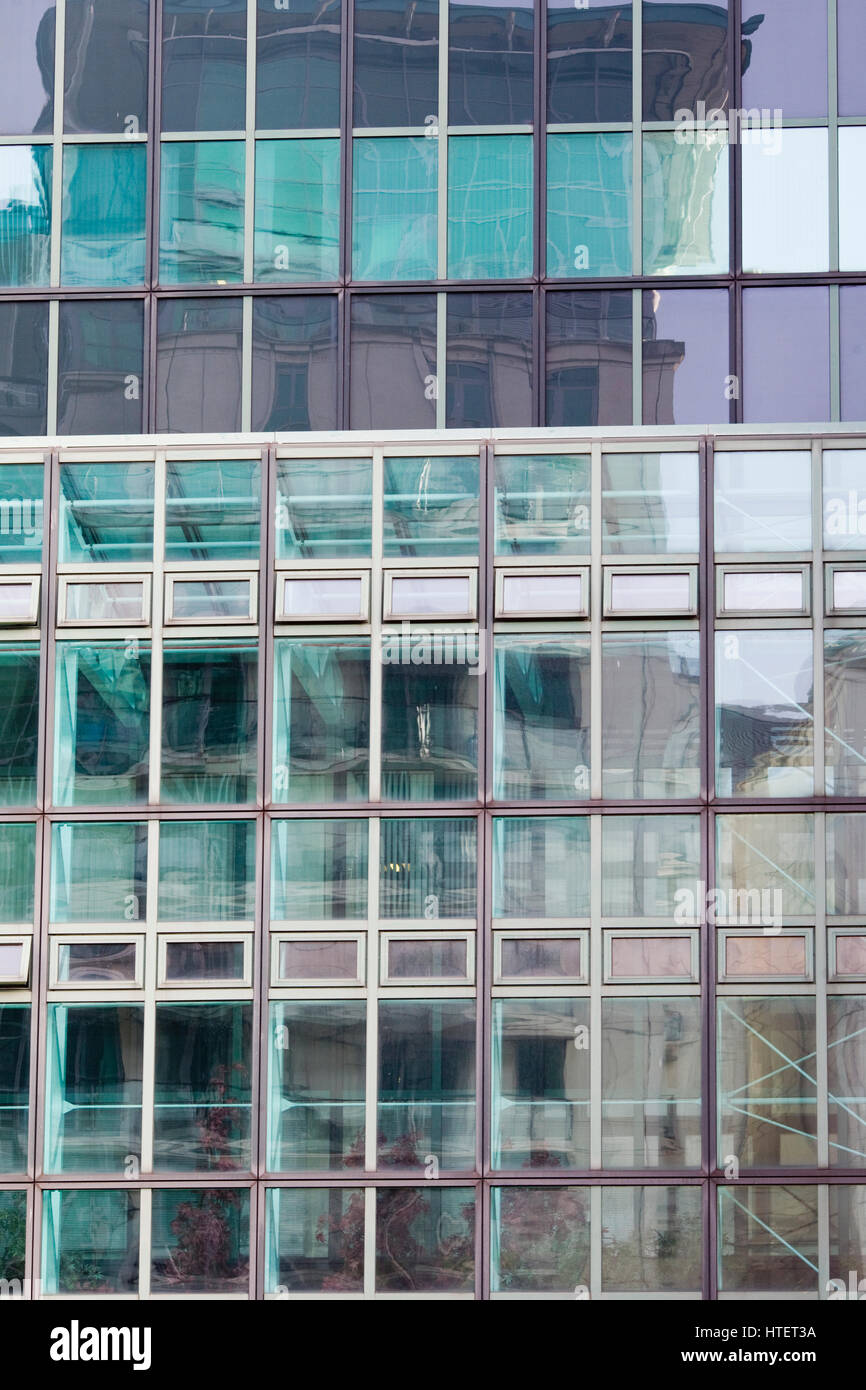 Glass buildings in London Stock Photo - Alamy