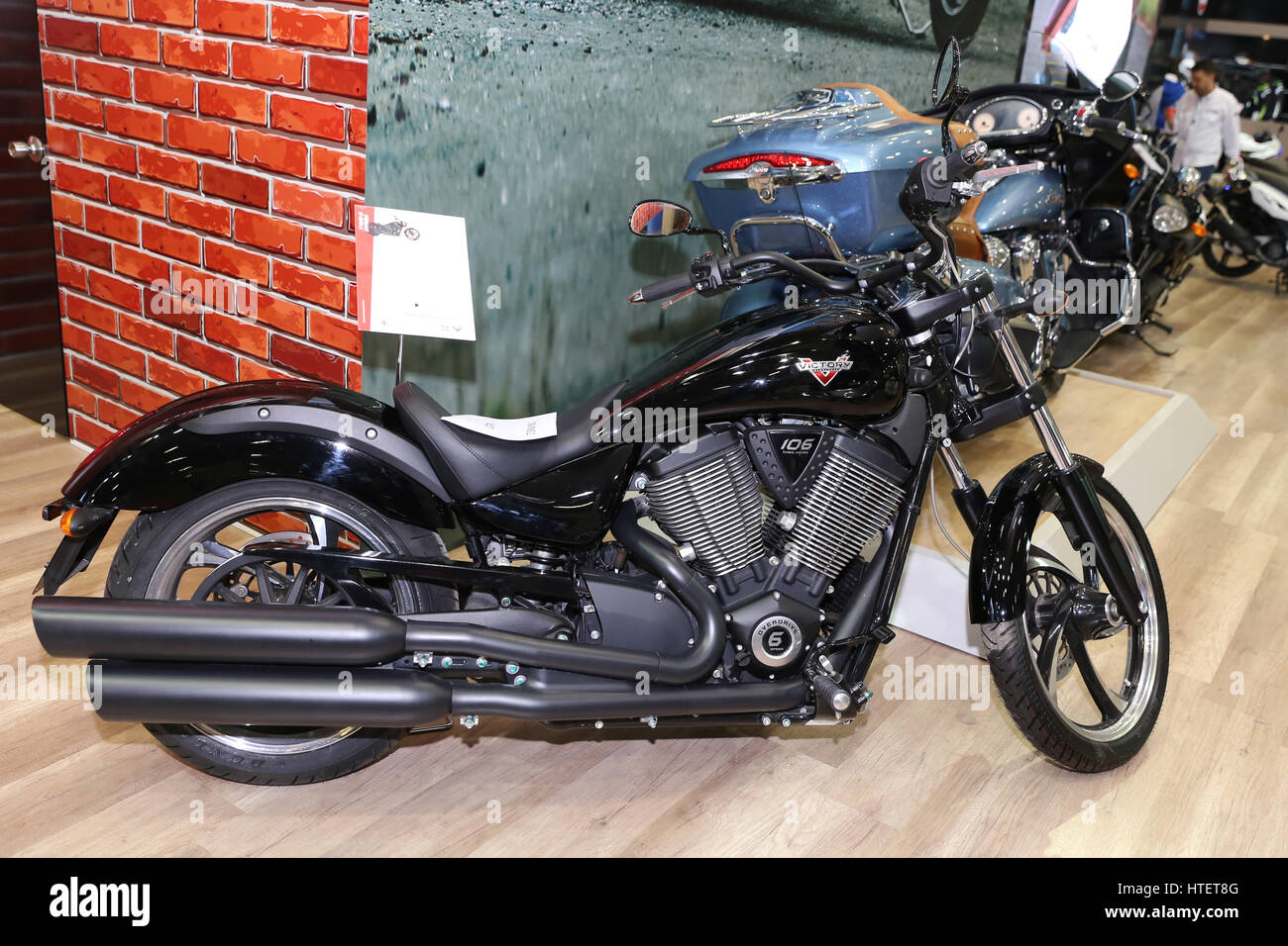 Victory motorcycle display hi-res stock photography and images - Alamy