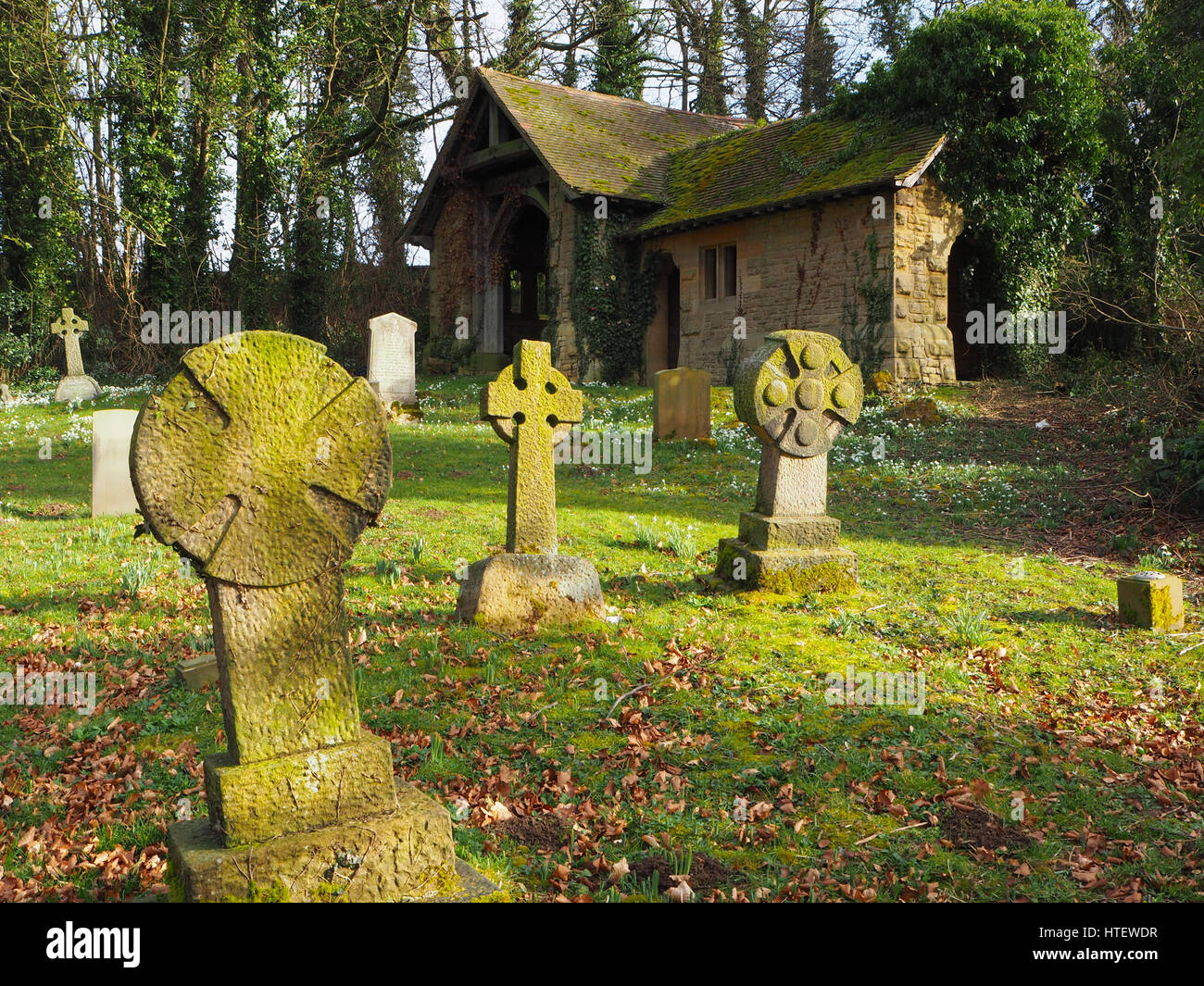 A church graveyard Stock Photo - Alamy