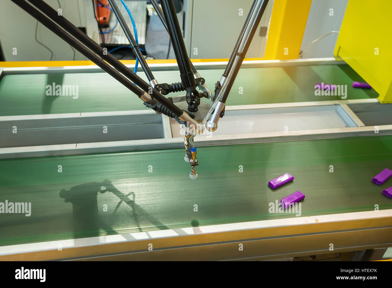 robotic hand machine tool at industrial manufacture factory Stock Photo ...