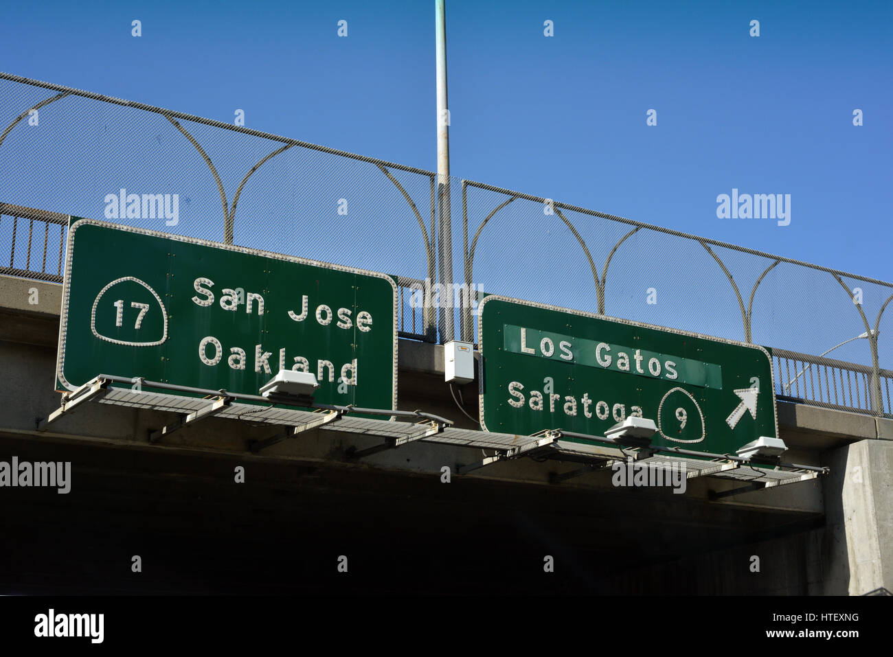 San jose highway hi-res stock photography and images - Alamy
