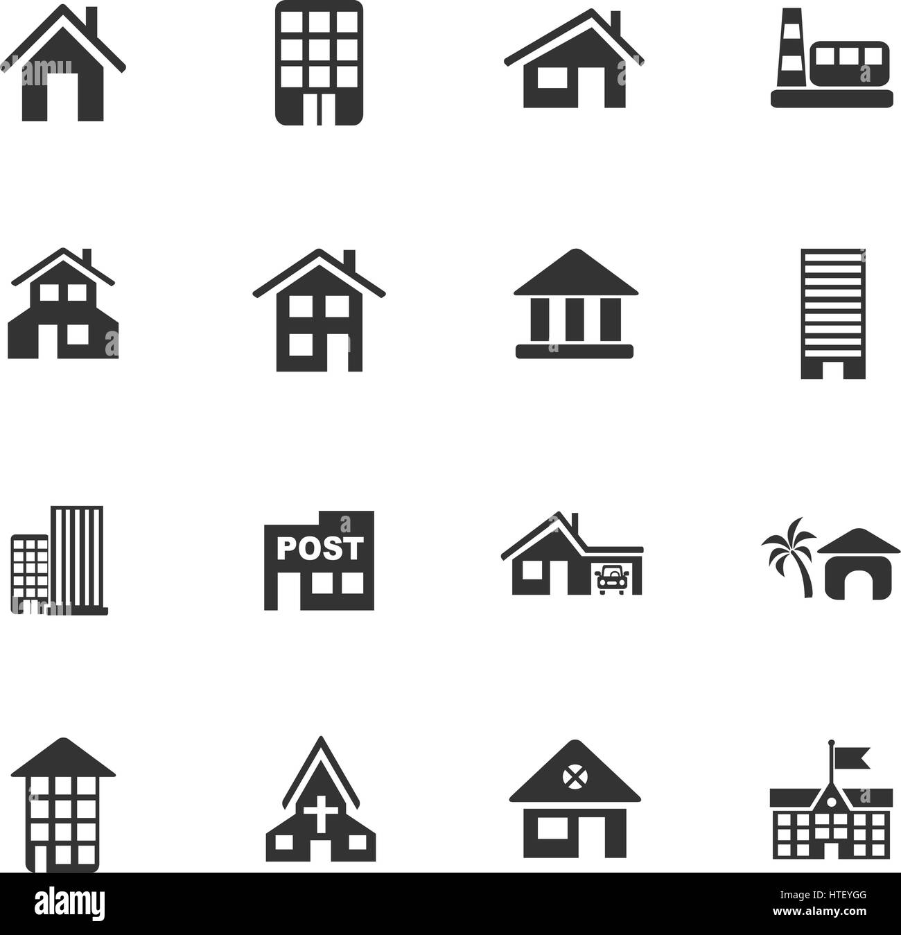 building web icons for user interface design Stock Vector Image & Art ...