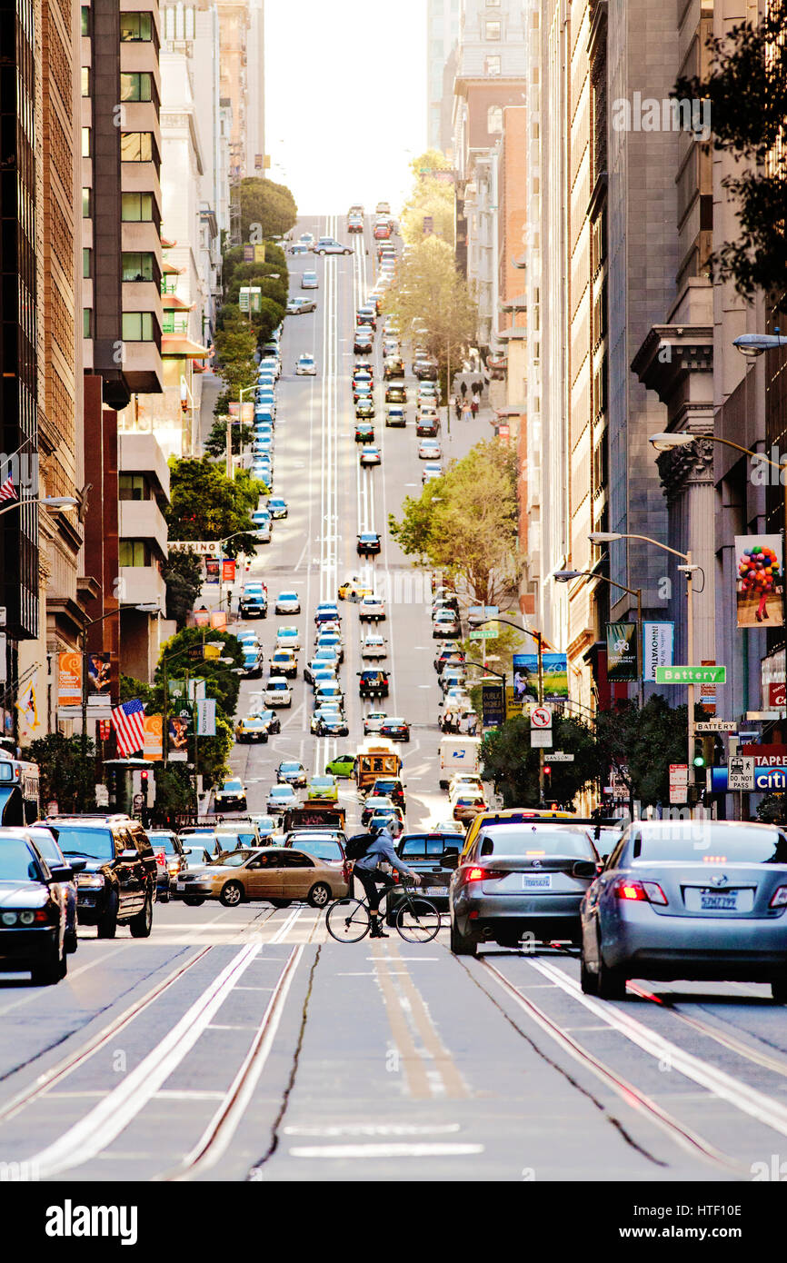 San francisco steep road hi-res stock photography and images - Alamy