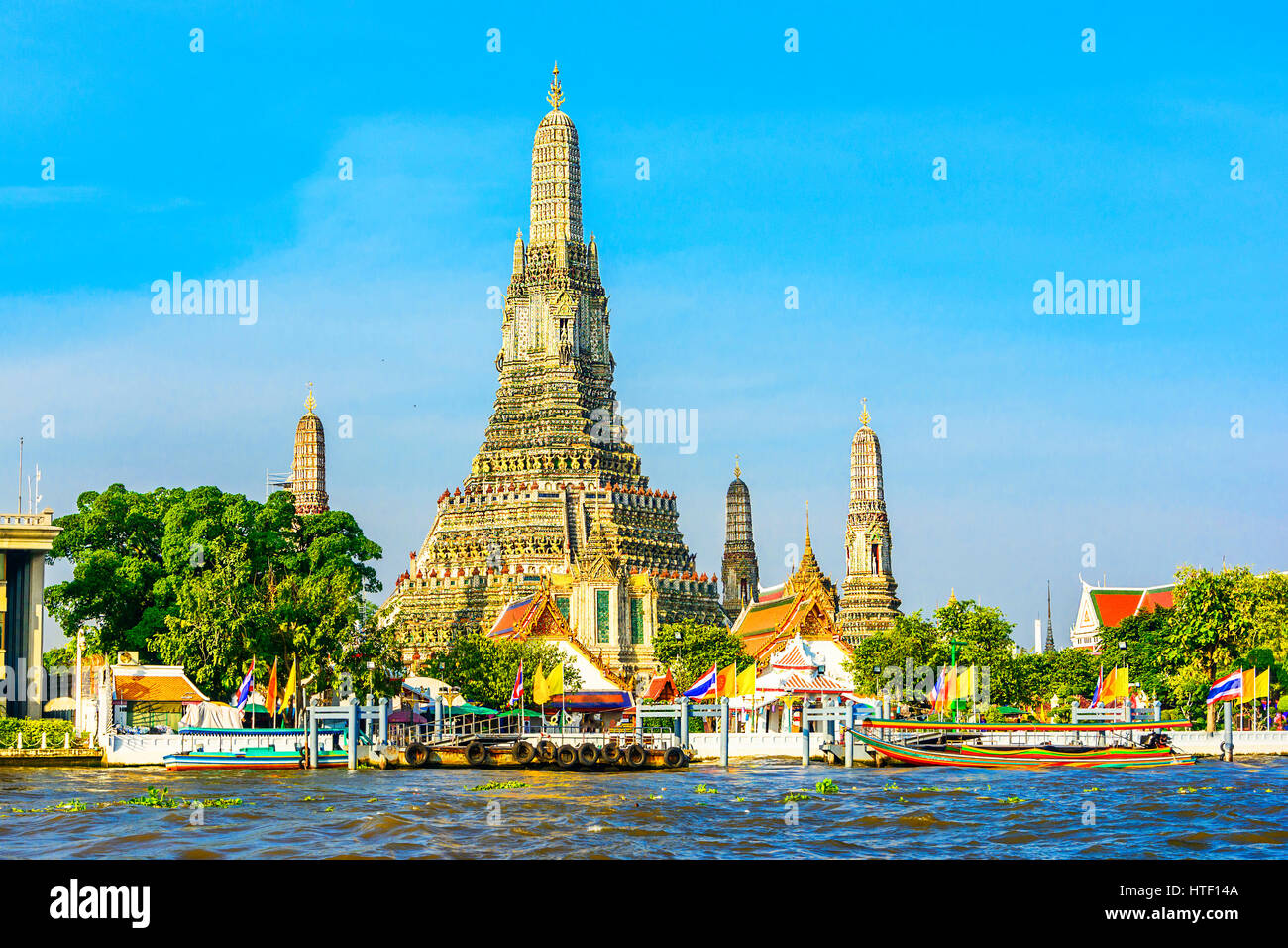 Wat Arun or Wat Chaeng, is situated on the west bank of the Chao Phraya ...