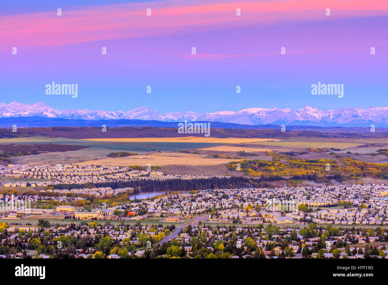 Urban expansion and suburbs Stock Photo - Alamy