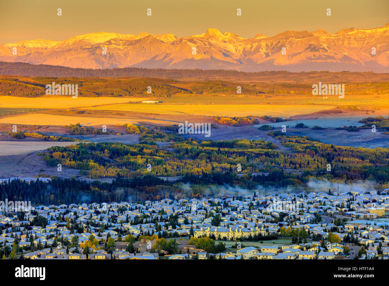 Urban expansion and suburbs Stock Photo - Alamy