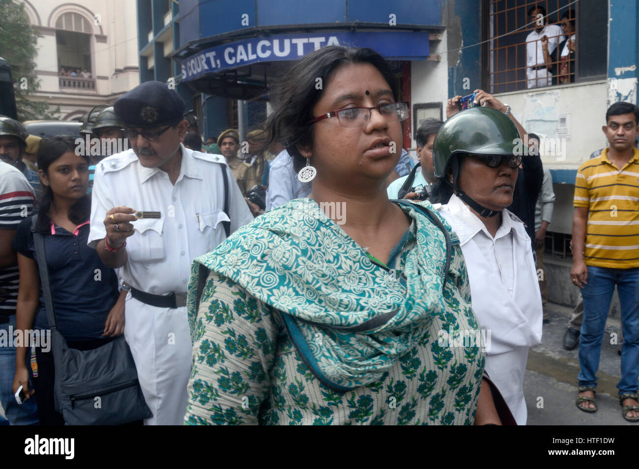 Kolkata, India. 10th Mar, 2017. Kolkata Police produce arrested SFI ...