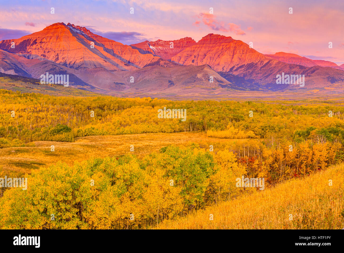 Alberta foothills country, Canada Stock Photo - Alamy