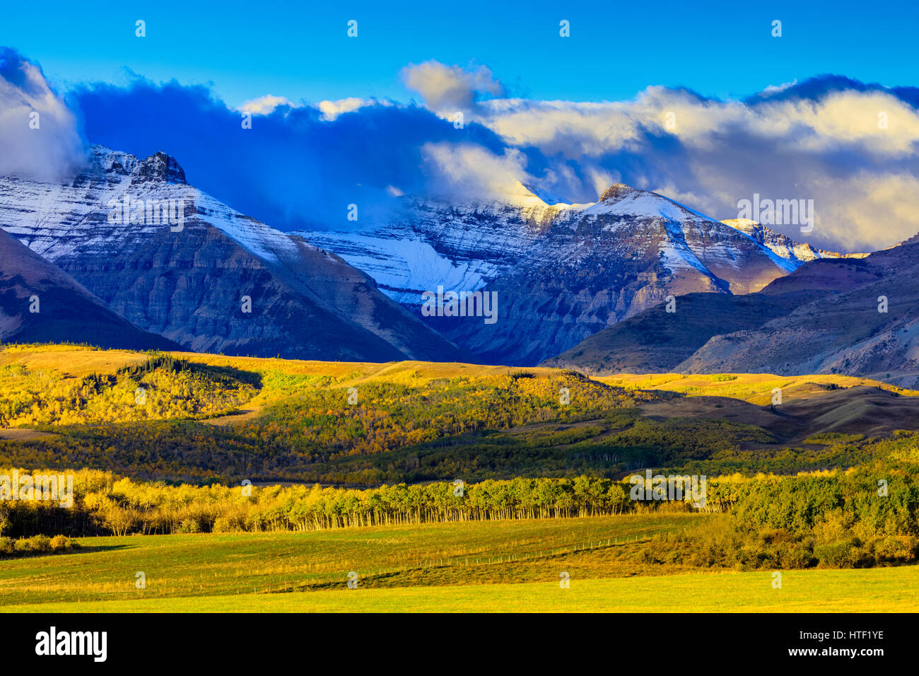 Alberta foothills country, Canada Stock Photo - Alamy