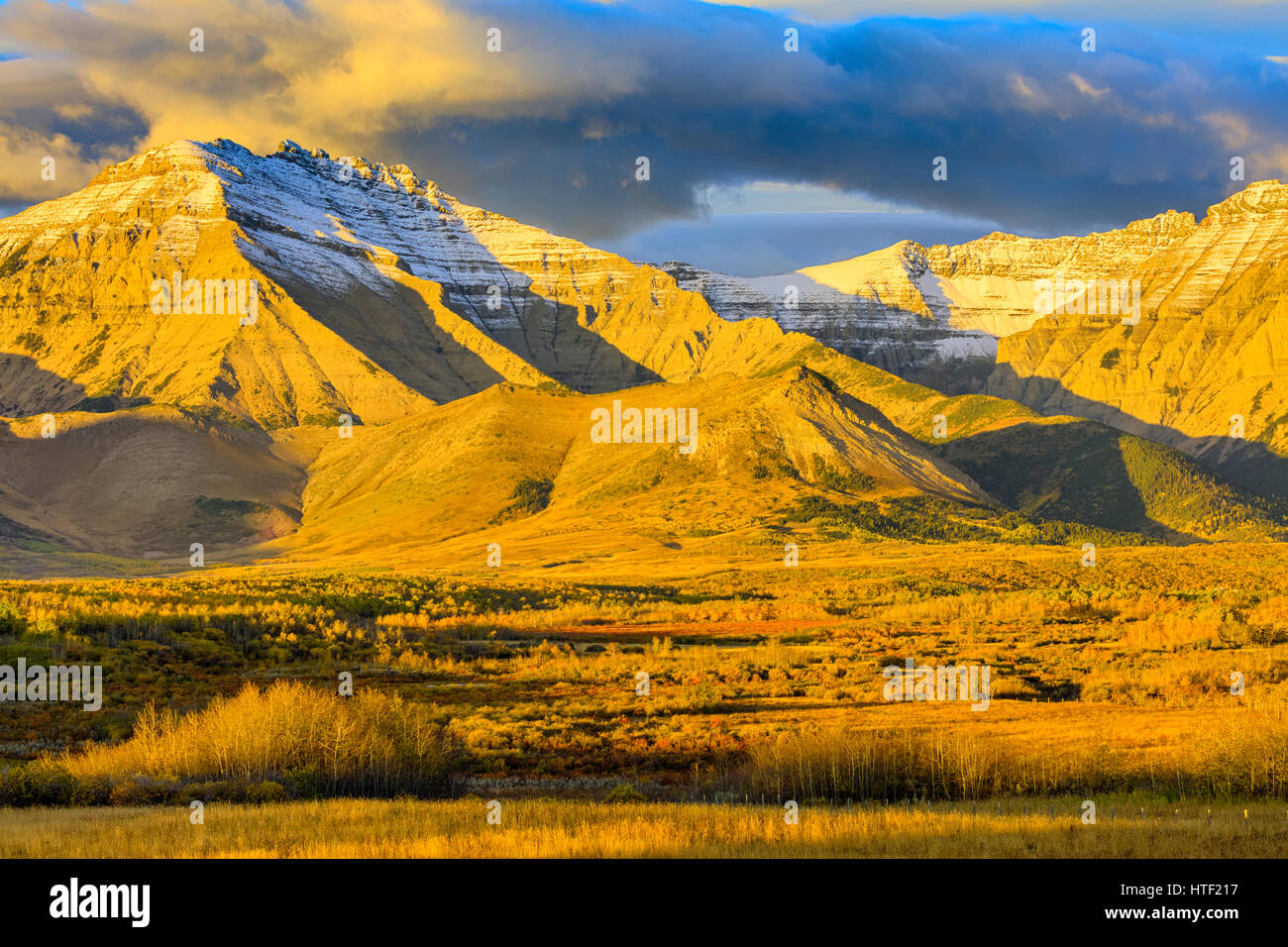 Alberta foothills country, Canada Stock Photo - Alamy