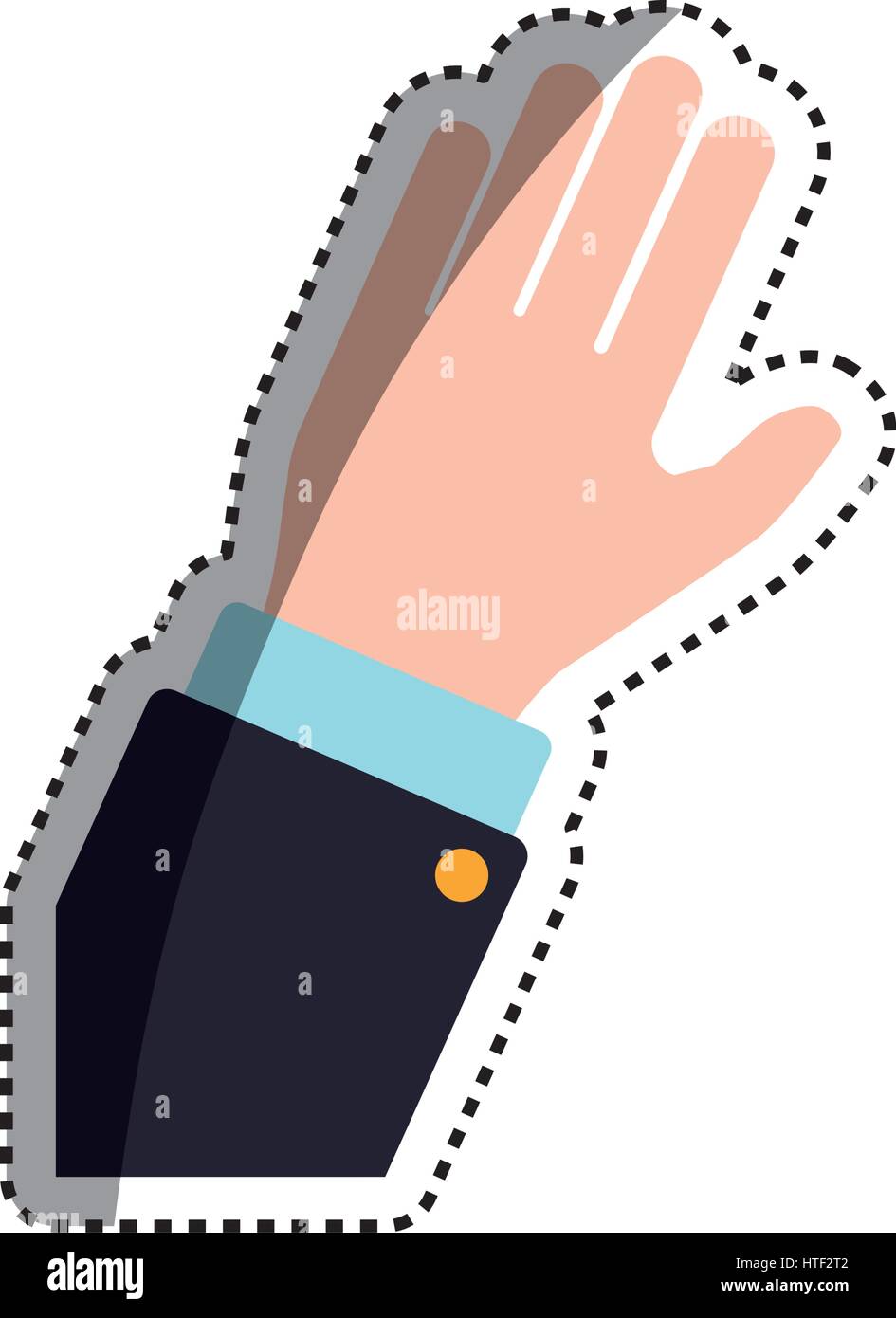 Human arm silhouette Stock Vector Image & Art - Alamy