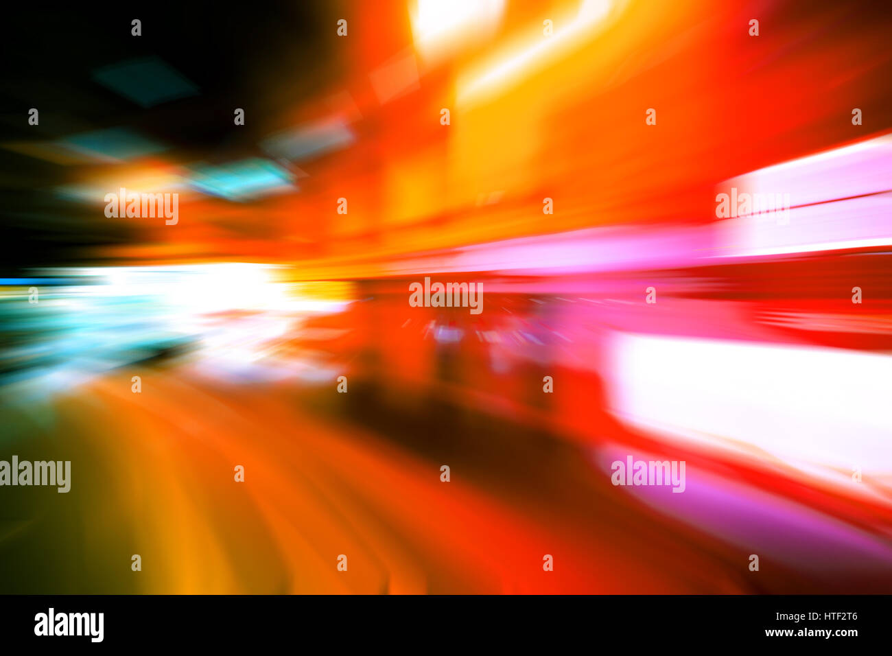 moving traffic light trails at night Stock Photo - Alamy