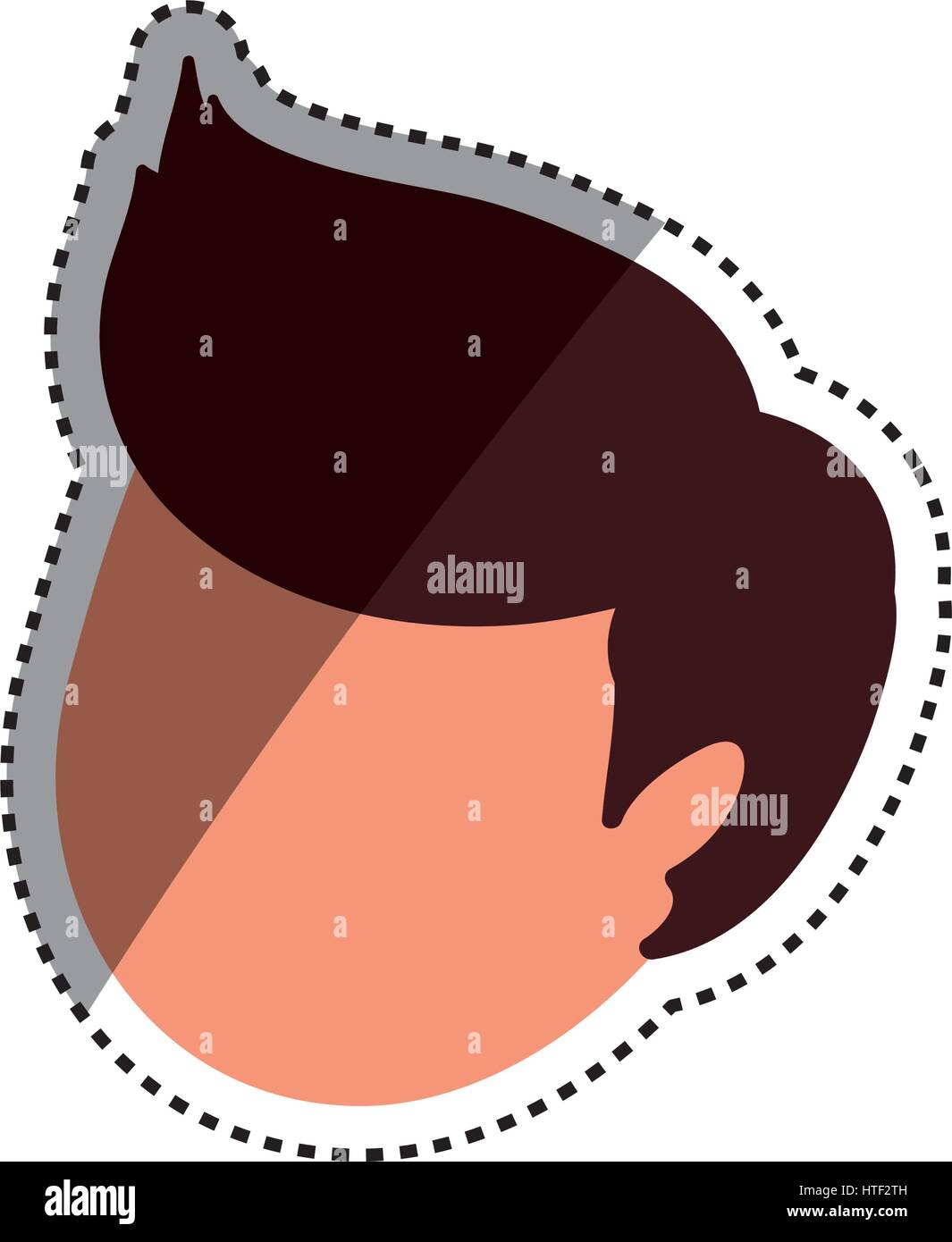 Man head faceless Stock Vector Image & Art - Alamy