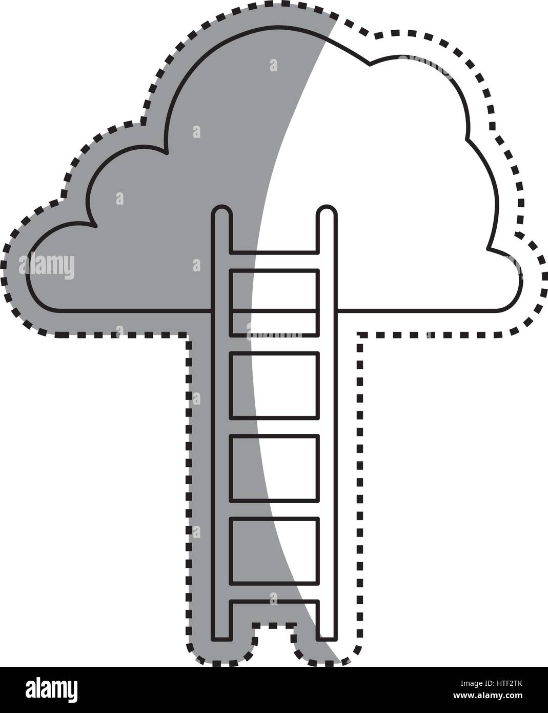 Ladder to heaven Stock Vector Image & Art - Alamy