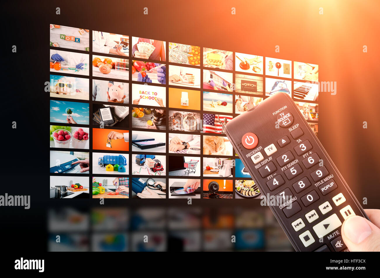 Multimedia video wall television broadcast. multimedia wall television ...