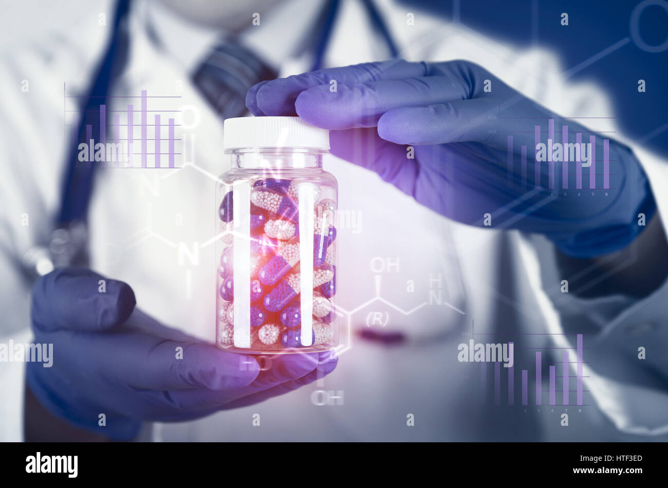 Abstract formula medicine hi-res stock photography and images - Alamy