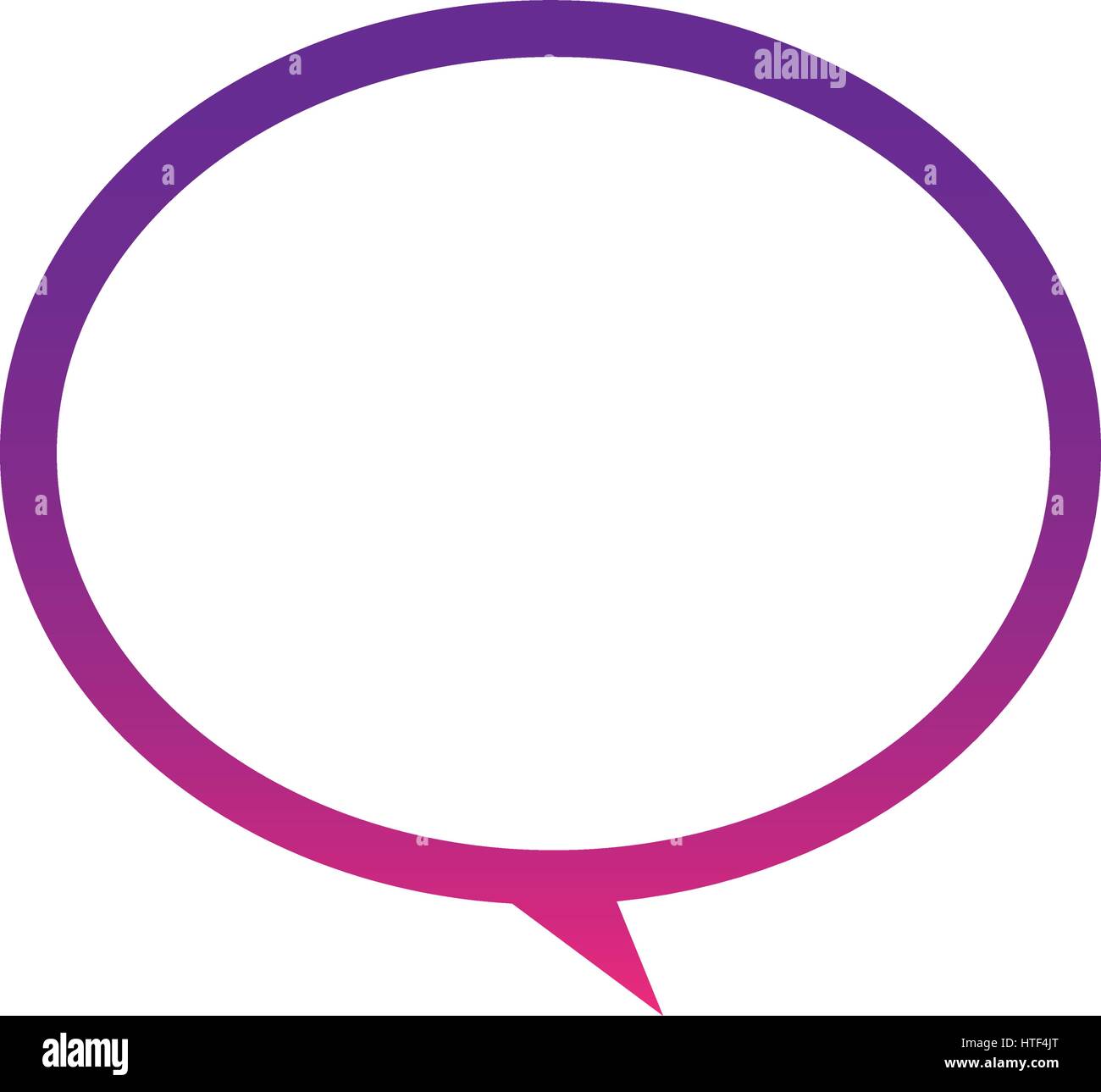 purple round chat bubble icon Stock Vector Image & Art - Alamy