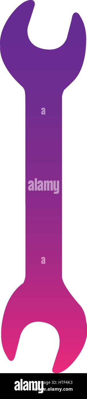 purple wrench tool icon Stock Vector Image & Art - Alamy