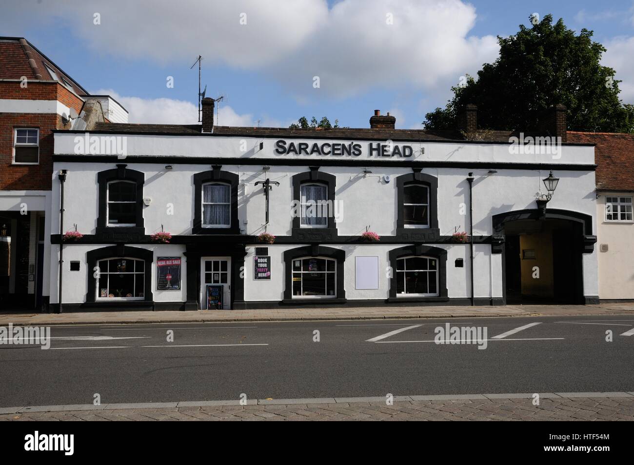 Saracens Head, High Street South,Dunstable, Bedfordshire, is the oldest ...