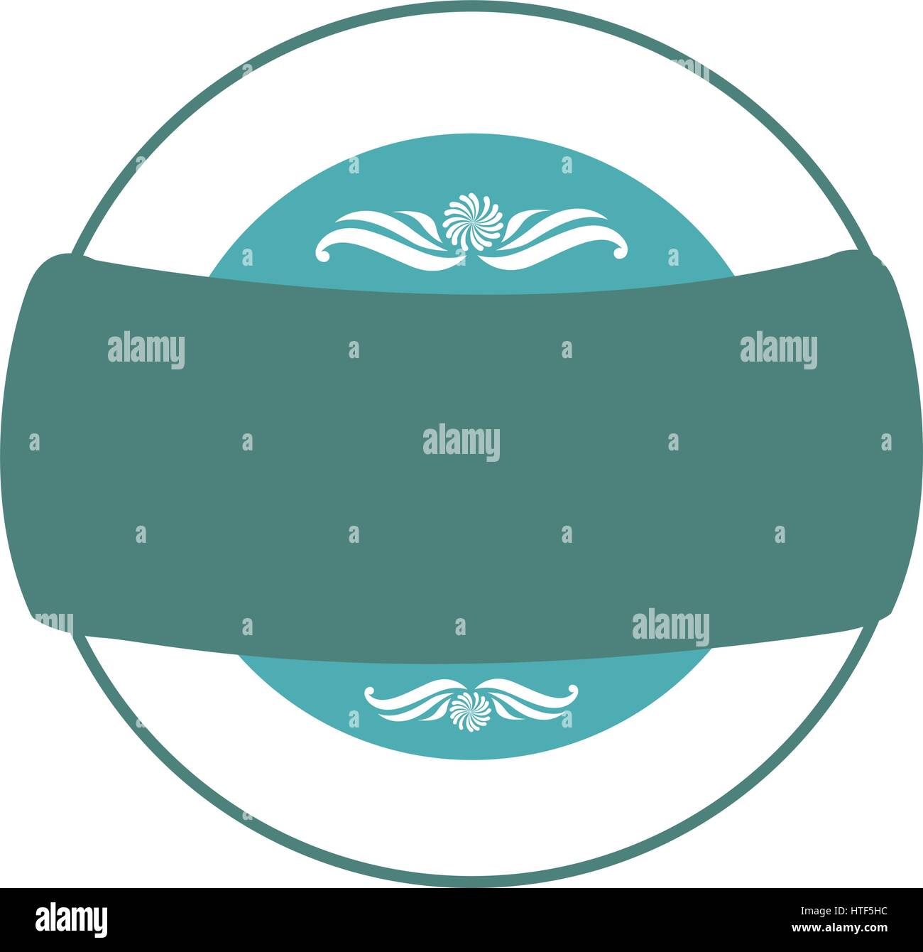 Blue square emblem ribbon hi-res stock photography and images - Alamy