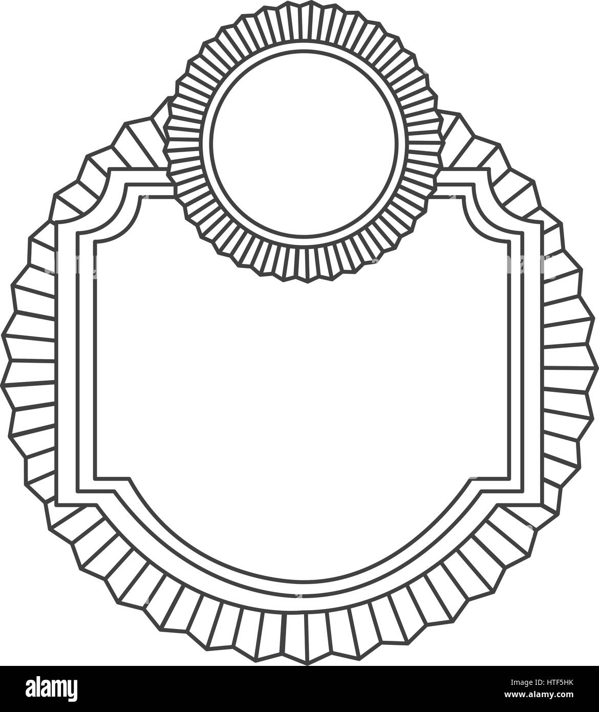 figure emblem with symbols inside icon Stock Vector Image & Art - Alamy