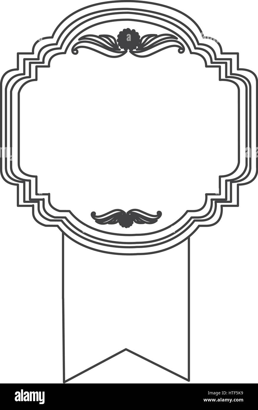 figure emblem with symbols inside icon Stock Vector Image & Art - Alamy