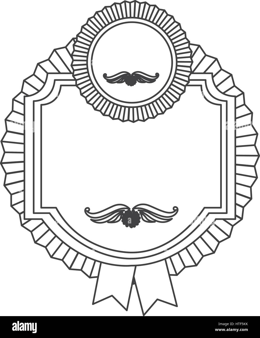 figure emblem with symbols inside icon Stock Vector Image & Art - Alamy