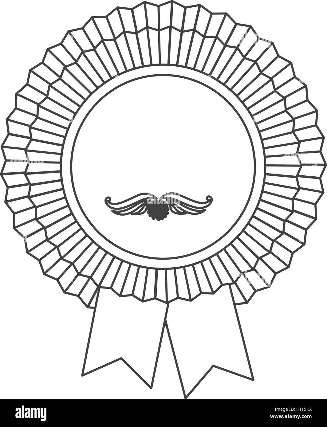 figure emblem with ribbon icon Stock Vector Image & Art - Alamy