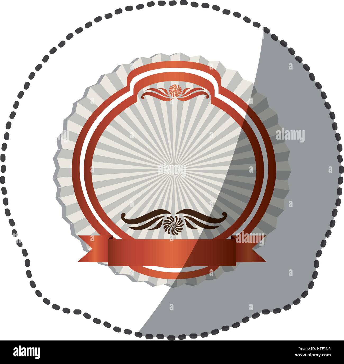 pink emblem with symbols inside icon Stock Vector Image & Art - Alamy