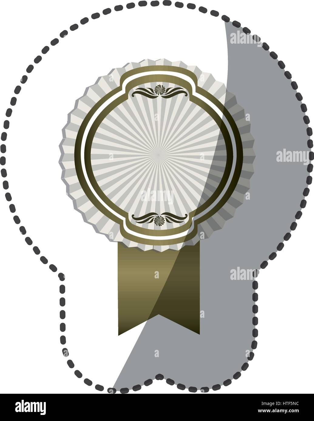 gray emblem with symbols inside icon Stock Vector Image & Art - Alamy