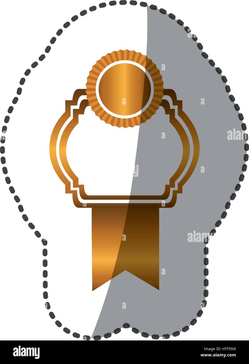 yellow emblem with symbols inside icon Stock Vector Image & Art - Alamy