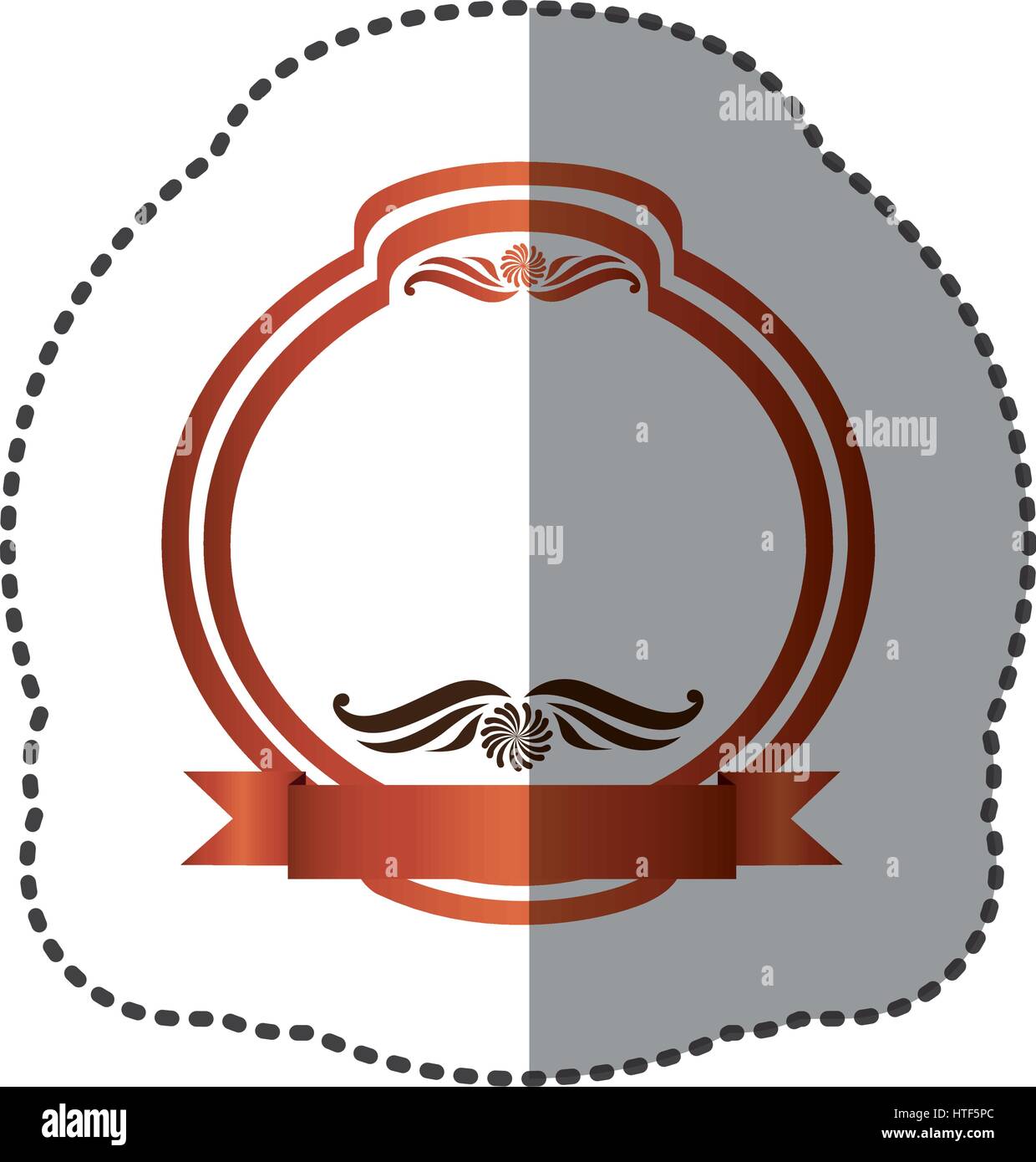 pink emblem with symbols inside icon Stock Vector Image & Art - Alamy