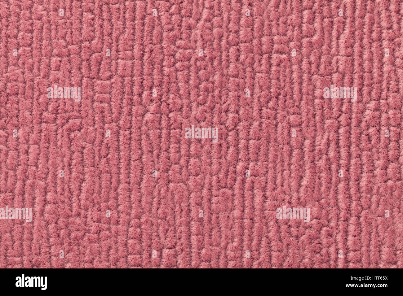 Pale red fluffy background of soft, fleecy cloth. Texture of textile ...